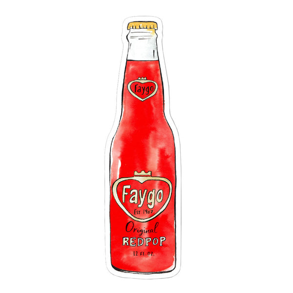 Faygo Red Pop Sticker – City Bird