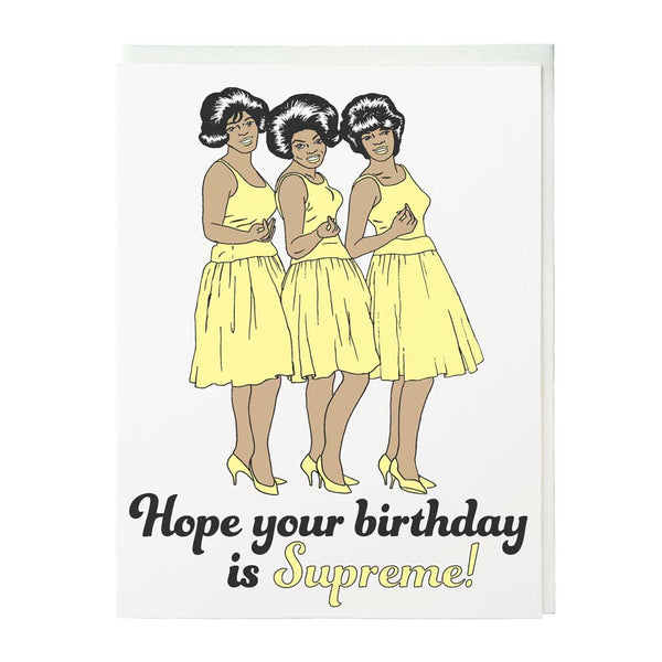 Supreme Birthday Silkscreened Card – City Bird