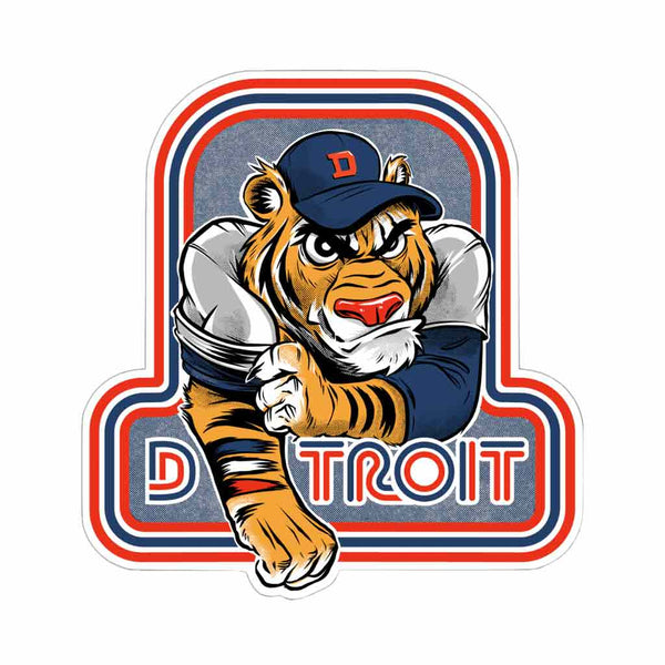 TOUGH Tiger Vinyl Sticker – City Bird